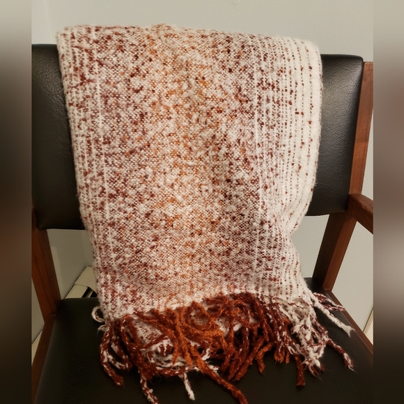 Max Studio | Bedding | For Patricia Red Orange Max Studio Cozy Throw ...